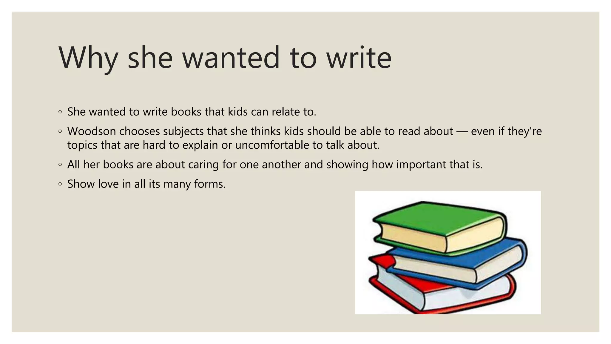 Jacqueline woodson | PPTX