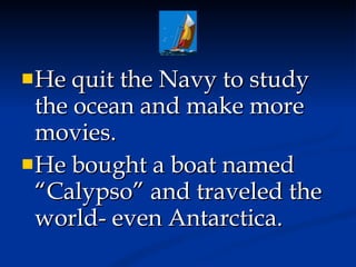 Jacques Cousteau | PPT