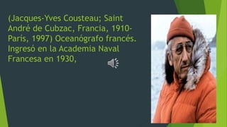 Jacques cousteau | PPTX