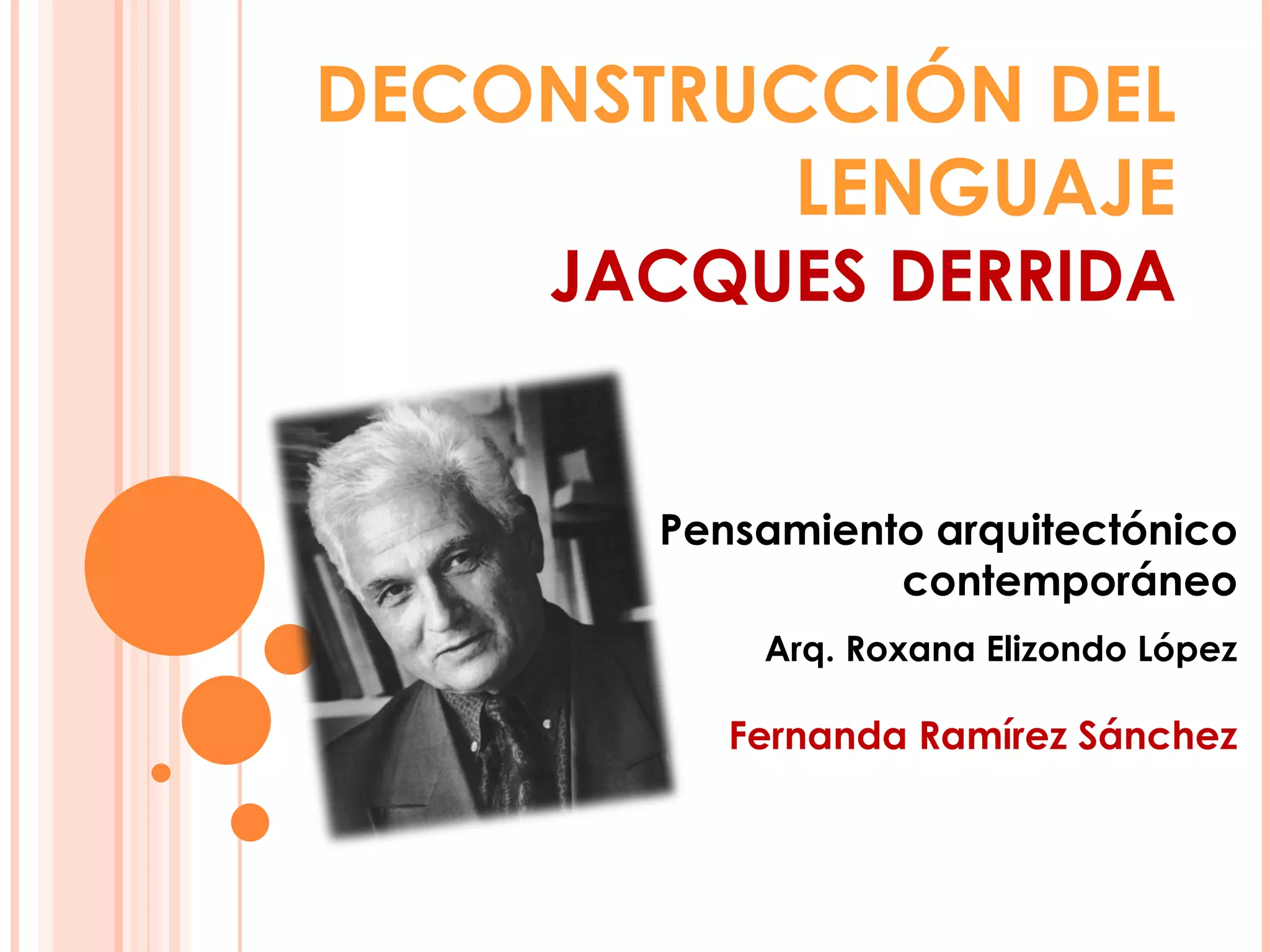Jacques derrida | PPT