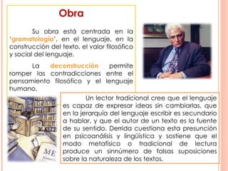 Jacques derrida | PPT