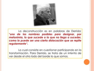 Jacques derrida | PPT