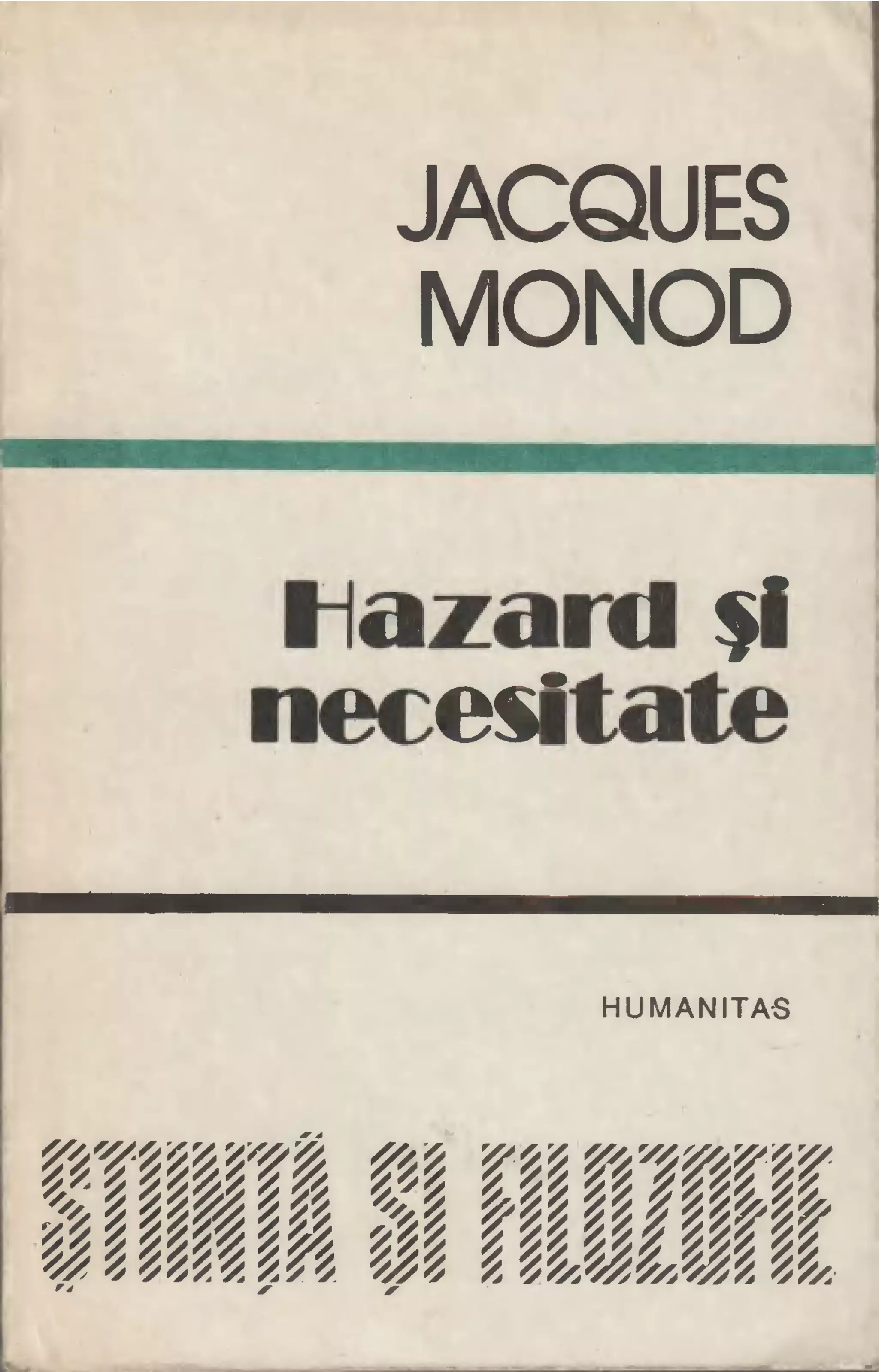 Jacques monod hazard si necesitate | PDF