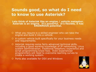 Asterisk Phone Systems | PPT
