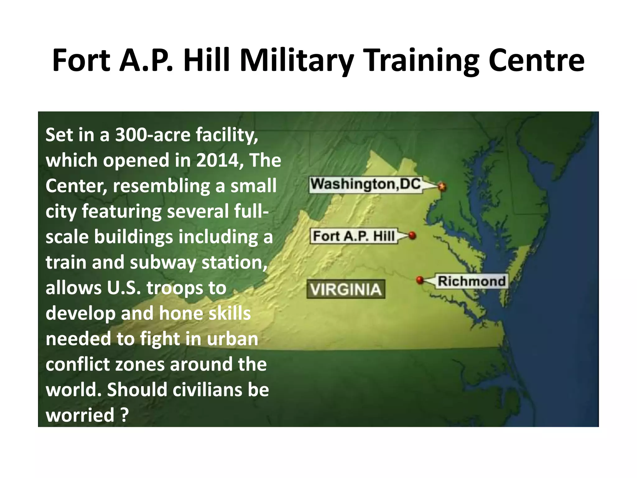 Military robots and artificial intelligence, AP Hill, Jade Helm 15 and ...