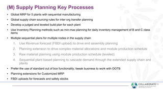 Implementing a Complex Supply Chain Planning Process at Bloom Energy | PPTX