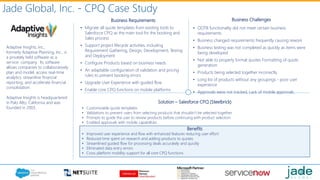 Case Study: Salesforce CPQ (Configure Price Quote) for Software as a Service Company | PPTX ...
