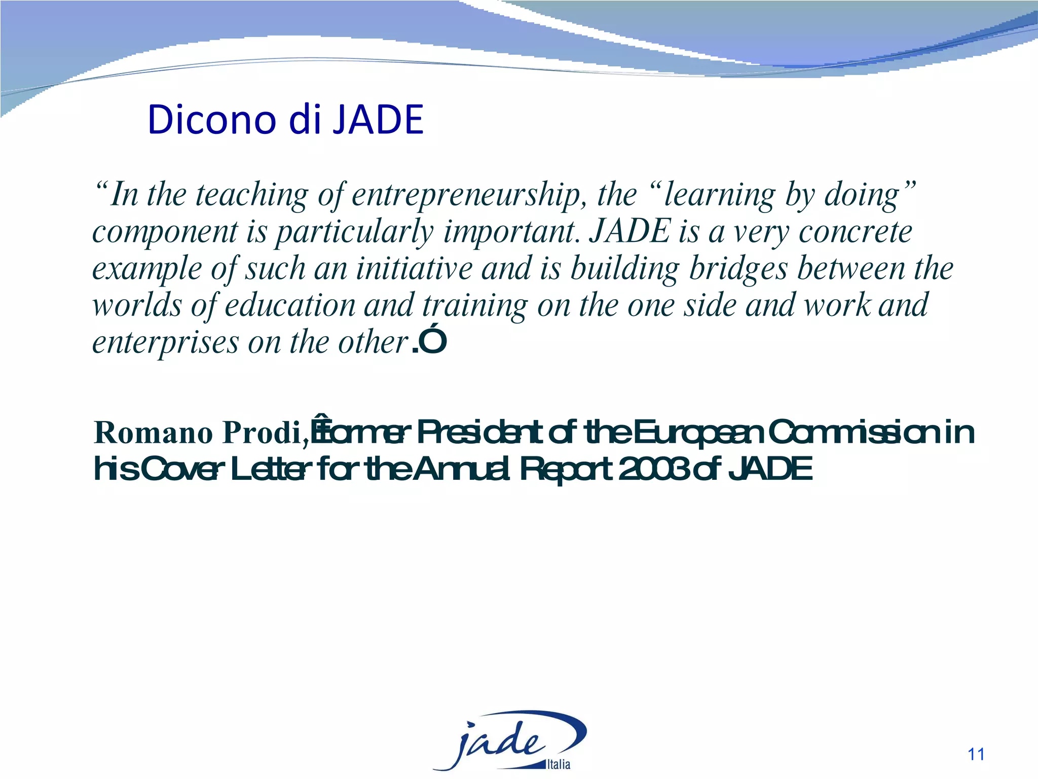 Jade Italia Presentazione | PPT