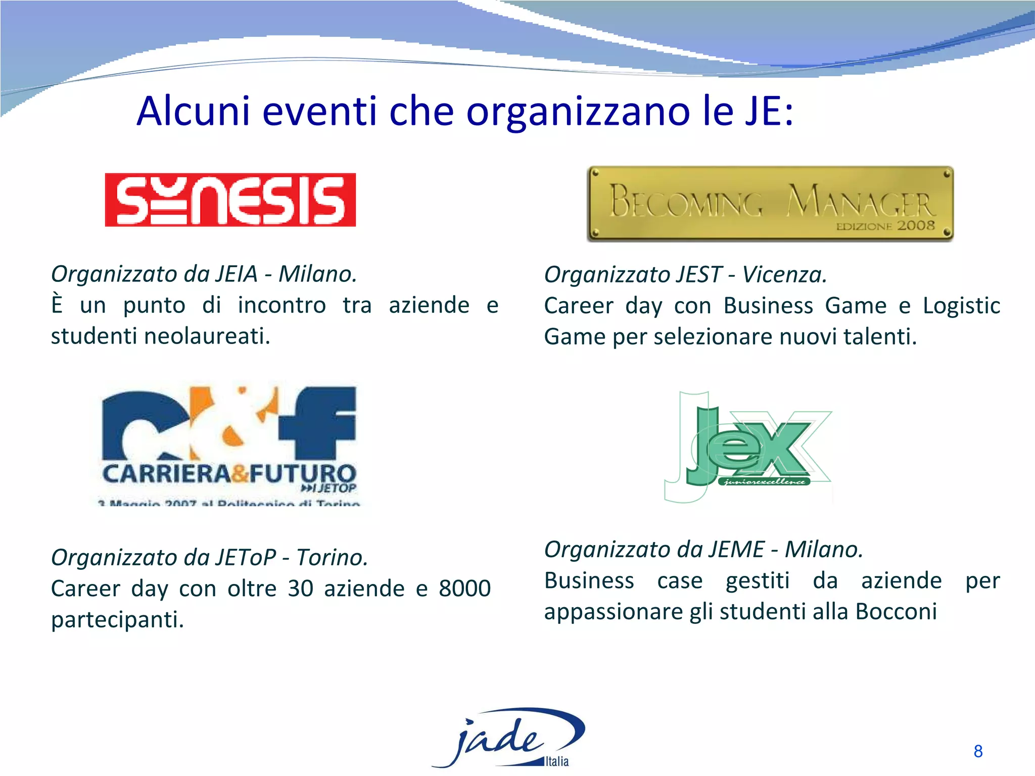 Jade Italia Presentazione | PPT | Business | Business and Finance