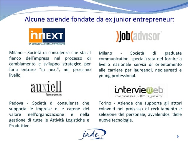 Jade Italia Presentazione | PPT