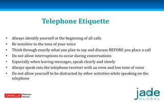 Office Etiquette | PPTX