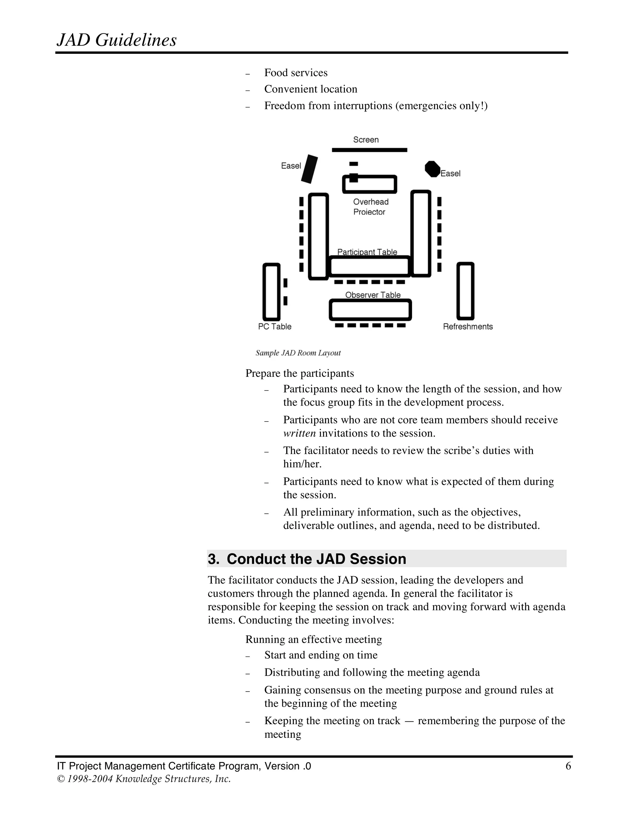 JAD Guidelines | PDF