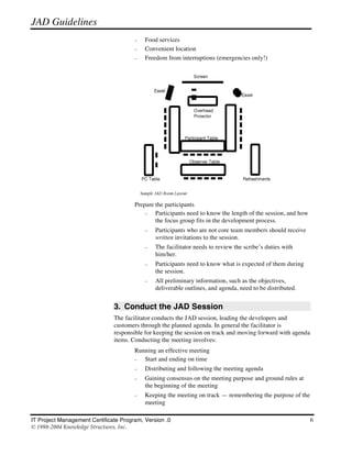 JAD Guidelines | PDF