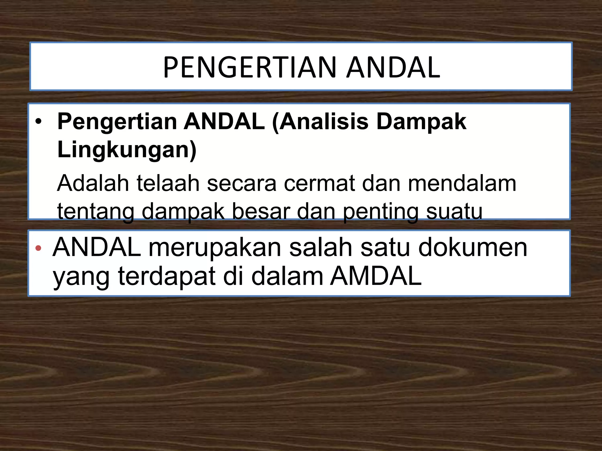 AMDAL | PPTX