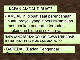 AMDAL | PPTX