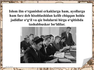 Jadidlar dasturi va maqsadi 9- ózbek.pptx