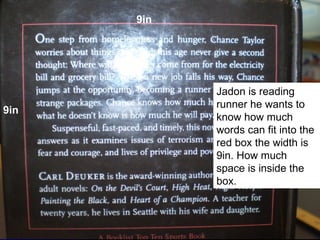 Jadon And Tanner Area And Perimeter Project | PPT