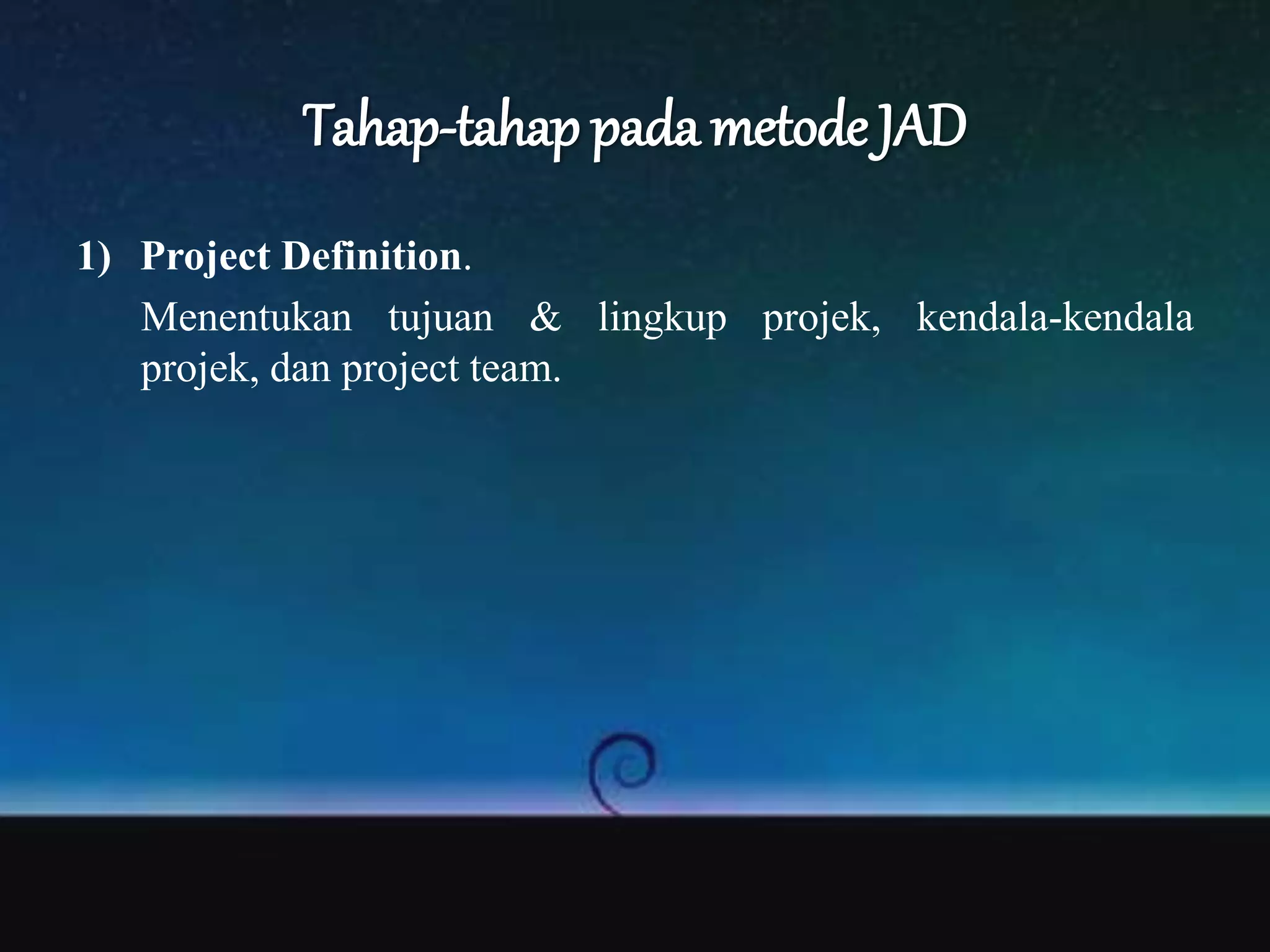 metode pengembangan JAD | PPTX