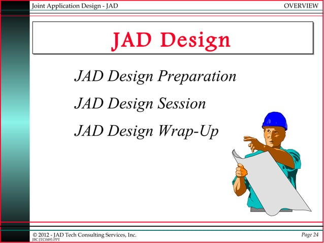 JAD - Joint Application Development | PPT