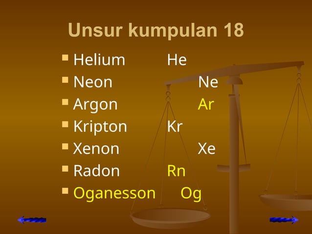 JADUAL BERKALA UNSUR, THE PERIODIC TABLE CHEMISTRY | PPT