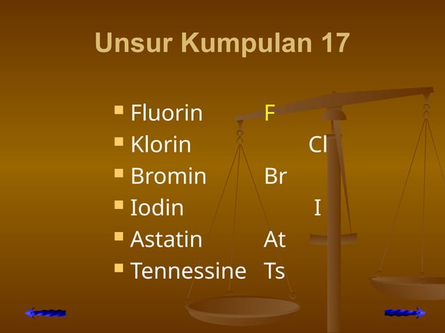 JADUAL BERKALA UNSUR, THE PERIODIC TABLE CHEMISTRY | PPT