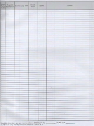 Jadual kedatangan© ppt | PDF