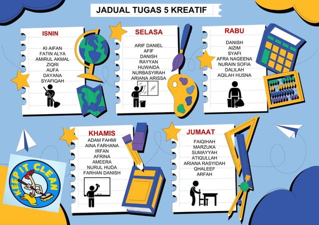 JADUAL TUGAS KELAS.pptx
