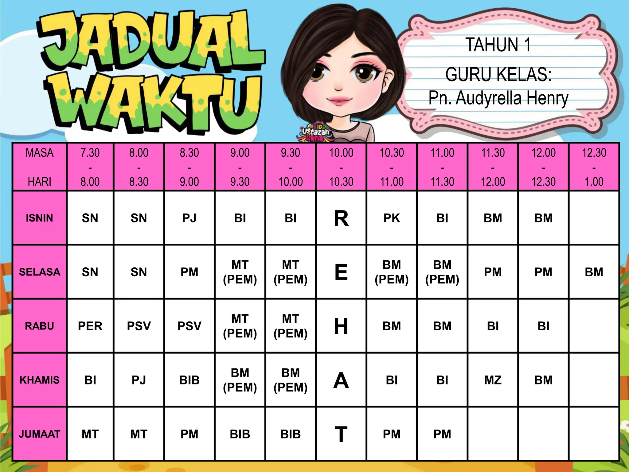 TEMPLATE JADUAL NILAMTEMPLATE JADUAL NILAM.pptx