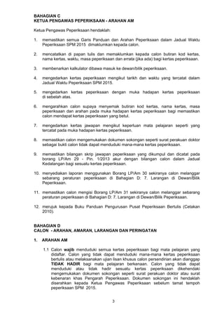 Jadual waktu spm 2015 calon biasa | PDF