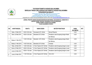 jadwal gadar maternal.doc