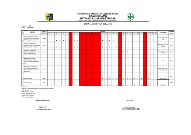 jadwal kegiatan bulanan pada pemberian.pdf