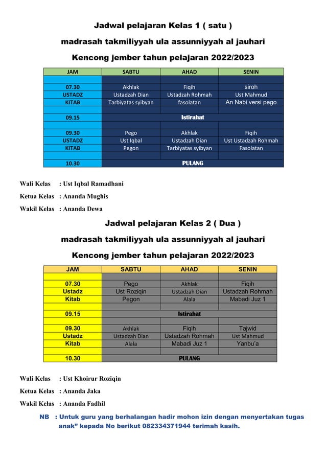 Jadwal madin ula.pdf