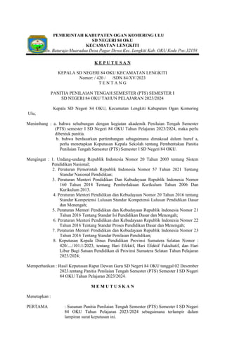 JADWALMAPELDAN PENGAWAS SDhfffffffffffffN 84 OKU.docx