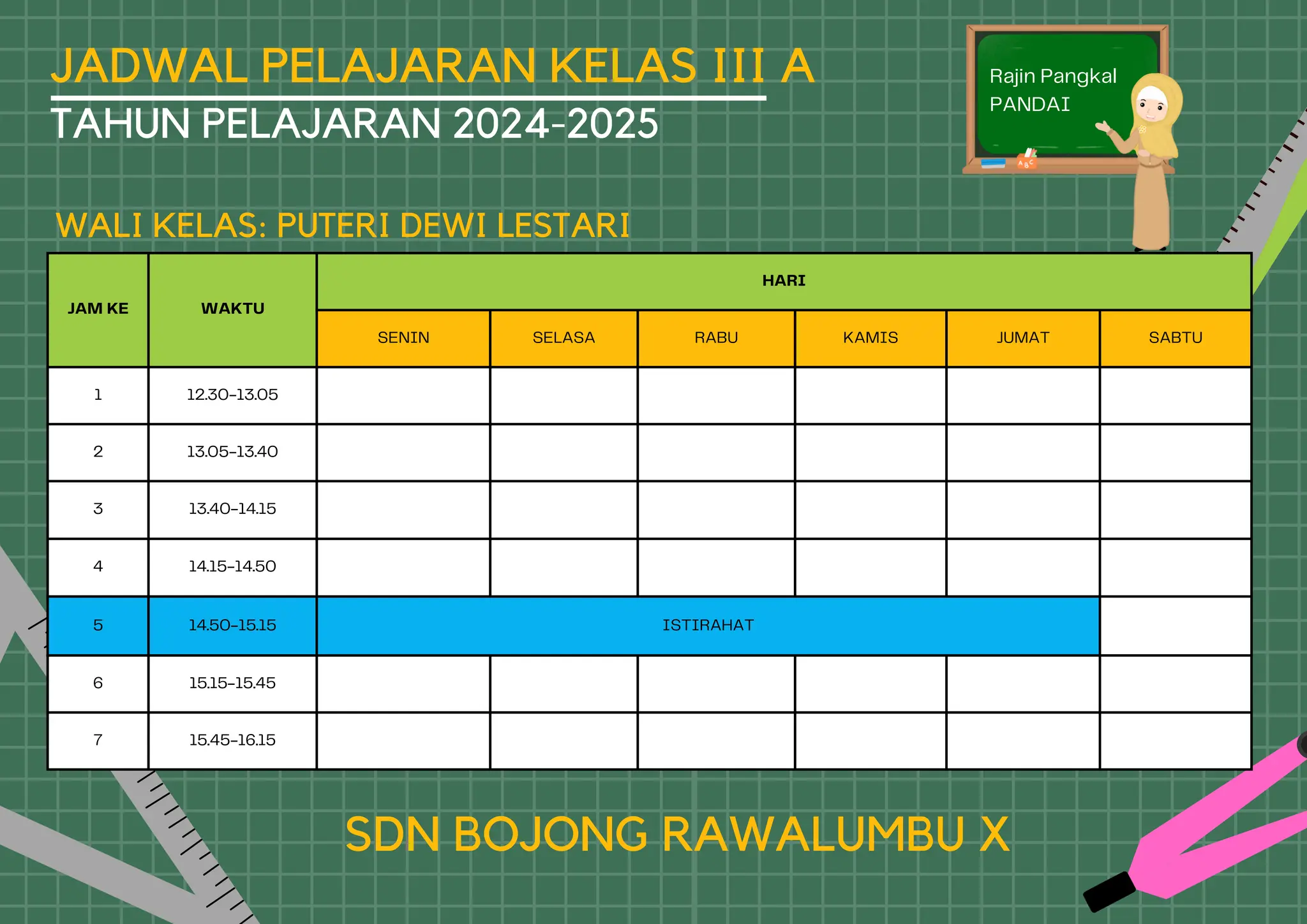 Jadwal Pelajaran Kelas III A 2024-2025_SDN Bojong Rawalumbu X_20241104_210606_0000.pdf