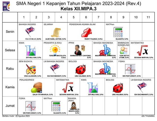 Jadwal Pelajaran Siswa Tahun 2023-2024 - Rev 4 - Mulai 28 Agustus 2023.pdf