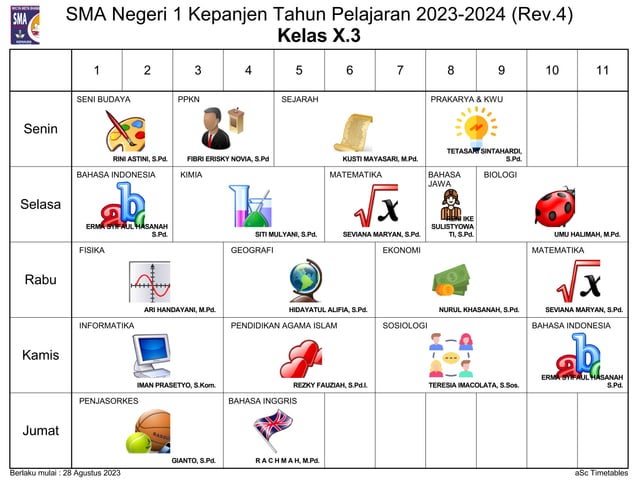 Jadwal Pelajaran Siswa Tahun 2023-2024 - Rev 4 - Mulai 28 Agustus 2023.pdf