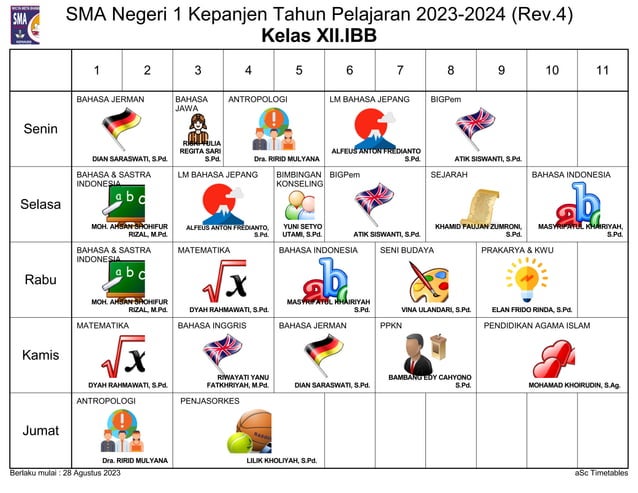 Jadwal Pelajaran Siswa Tahun 2023-2024 - Rev 4 - Mulai 28 Agustus 2023.pdf