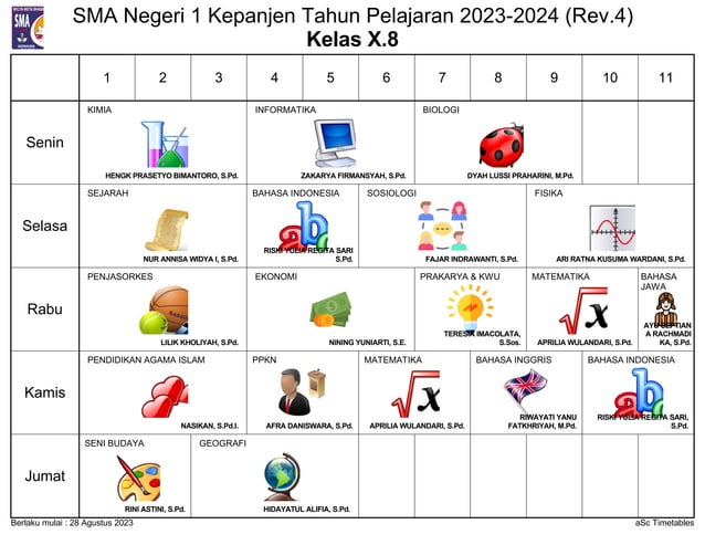 Jadwal Pelajaran Siswa Tahun 2023-2024 - Rev 4 - Mulai 28 Agustus 2023.pdf