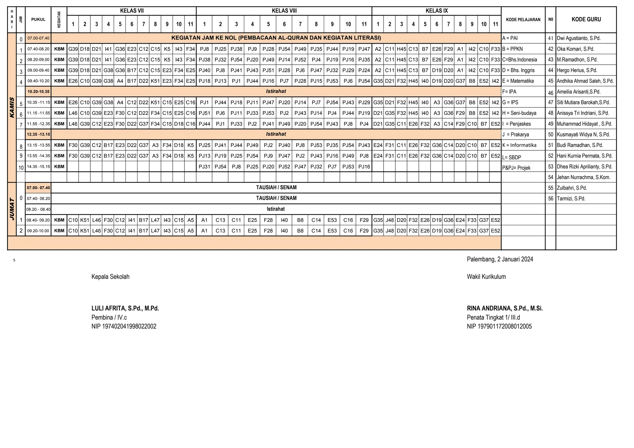 JADWAL PELAJARAN SMTR GENAP 2024 tanggal 1 Januari 24 edit.pdf