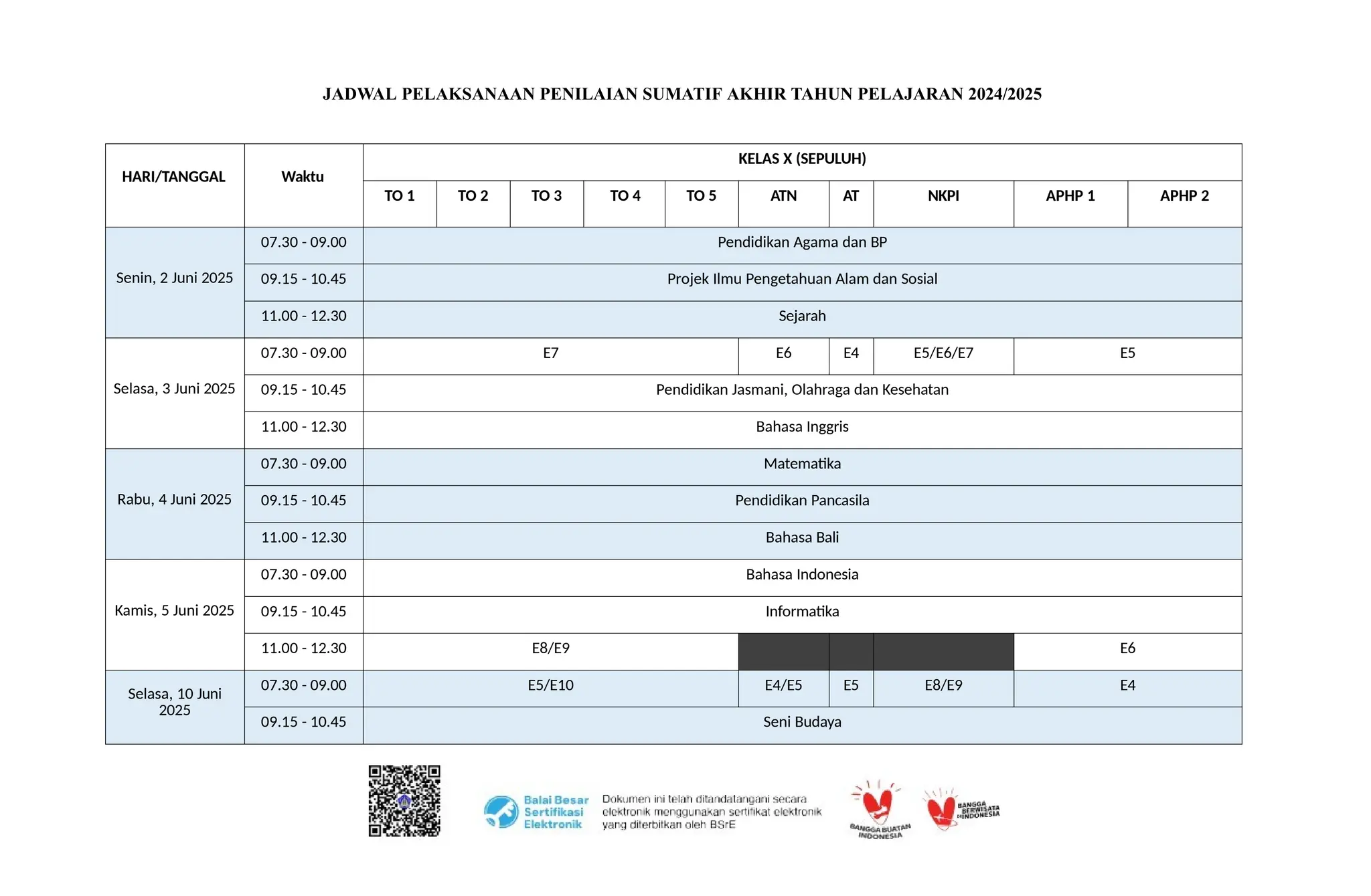 JADWAL PENILAIAN SUMATIF AKHIR TAHUN PELAJARAN (1).pptx