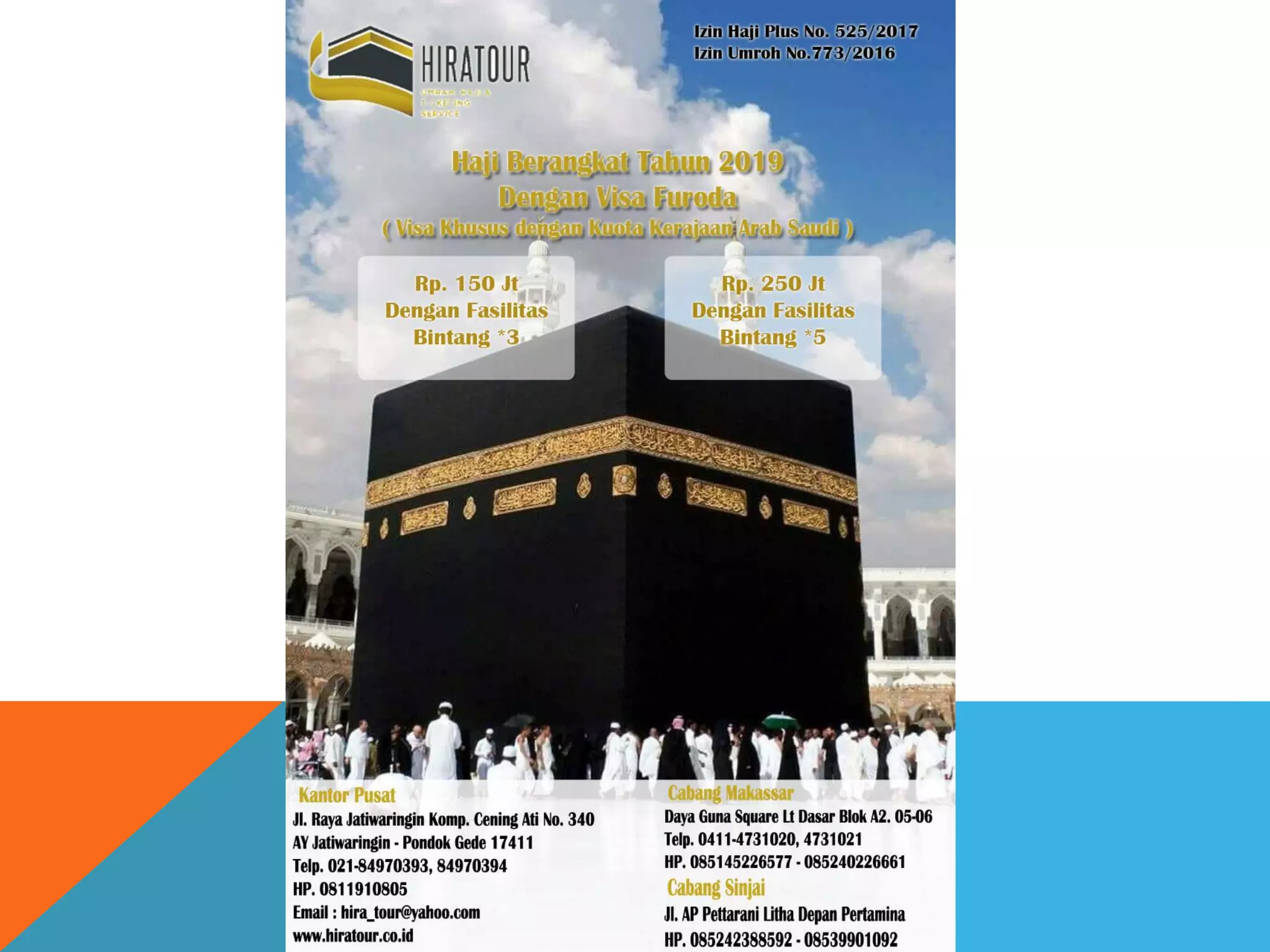 Jadwal promo umroh hira tour tahun 2018 2019 | PPT