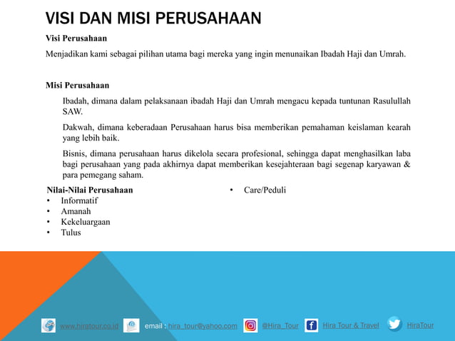 Jadwal promo umroh hira tour tahun 2018 2019 | PPT