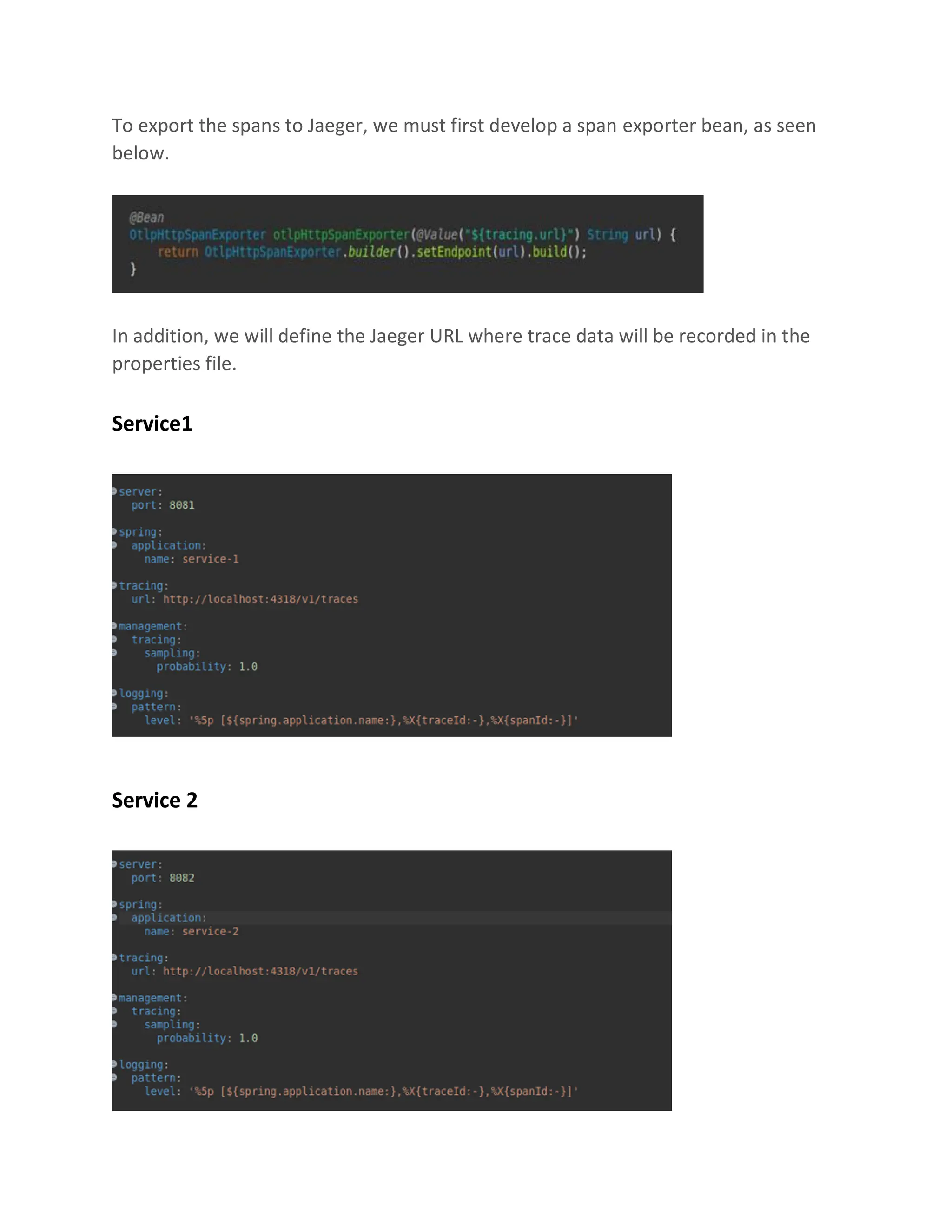 Jaeger Integration with Spring Cloud | PDF