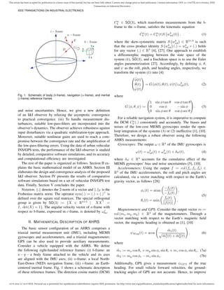 Design and Experimental Evaluation of Immersion and Invariance Observer for Low-Cost Attitude ...