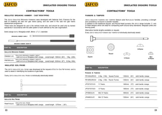 Jafco Tools - Insulated Digging Tools BS8020 | PDF | Gardening | Home ...