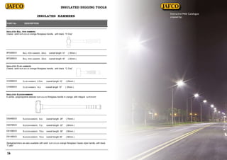 Jafco Tools - Insulated Digging Tools BS8020 | PDF | Gardening | Home ...