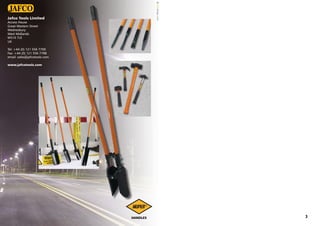 Jafco Tools - Insulated Digging Tools BS8020 | PDF | Gardening | Home ...