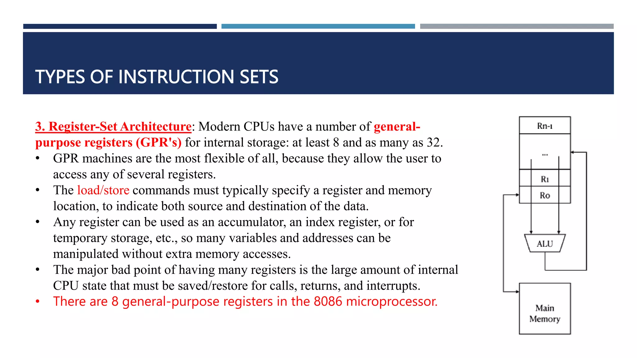 Instruction Set Architecture | PPTX
