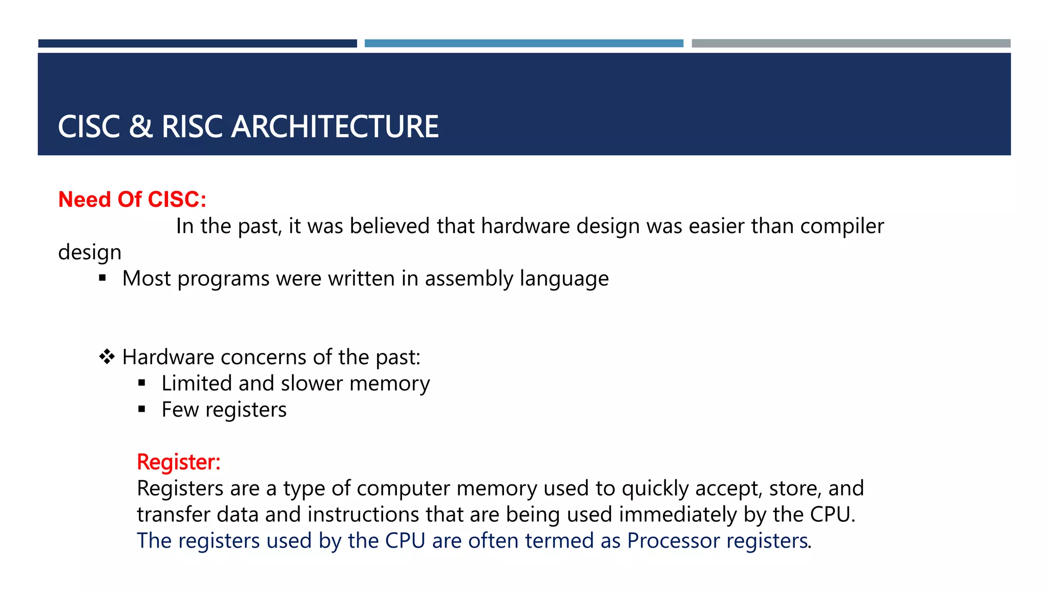 Instruction Set Architecture | PPTX