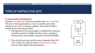 Instruction Set Architecture | PPTX
